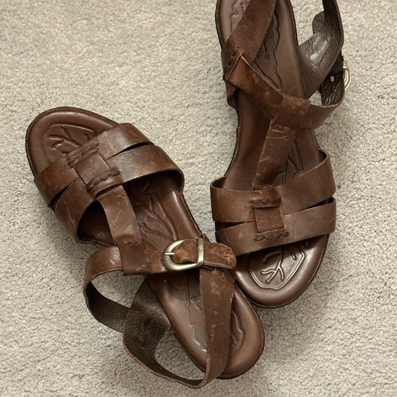 Born | Shoes | Born Brown Leather Gladiator Sandals | Poshmark